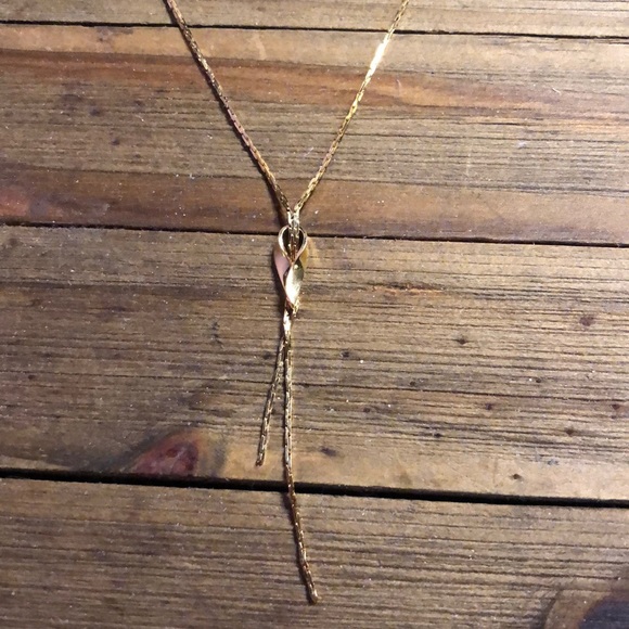 Kramar | Jewelry | Vintage Kramer Gold Tone Snake Chain Ribbon Necklace ...